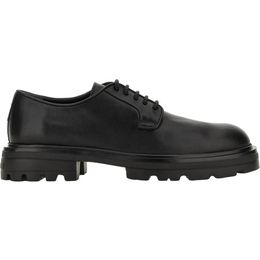 Hogan Flat Shoes Black - Gr. UK_8 - in Schwarz