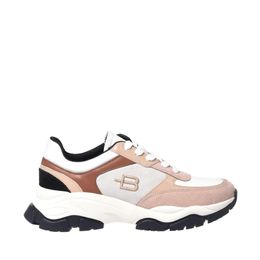 Baldinini Low-Top Sneaker - SNEAKER Baldinini - Gr. 38,5 (EU) - in Beige - f&uuml;r Damen