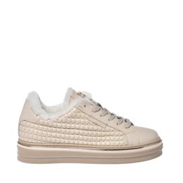 Baldinini Low-Top Sneaker - SNEAKER Baldinini - Gr. 35 (EU) - in Creme - f&uuml;r Damen