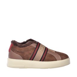 Baldinini Low-Top Sneaker - SNEAKER Baldinini - Gr. 40 (EU) - in Taupe - f&uuml;r Damen