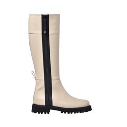 Baldinini Stiefel - STIEFEL Baldinini - Gr. 37 (EU) - in Creme - f&uuml;r Damen