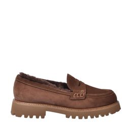 Baldinini Loafer - MOCASSIN Baldinini - Gr. 36,5 (EU) - in Taupe - f&uuml;r Damen