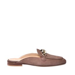 Baldinini Slipper & Pantoletten - SABOT Baldinini - Gr. 37,5 (EU) - in Taupe - f&uuml;r Damen