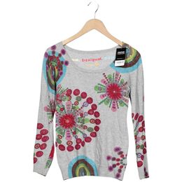 Desigual Pullover Damen Gr&ouml;&szlig;e S Second Hand grau