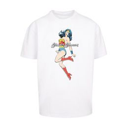 F4NT4STIC Shirt 'DC Comics Wonder Woman Jump' male White size M