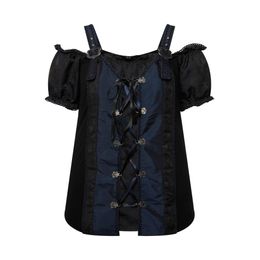 Ulla Popken Traditional Blouse female Black size 54-56