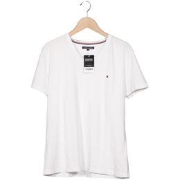 Tommy Hilfiger T-Shirt Herren Gr&ouml;&szlig;e XL Second Hand wei&szlig;