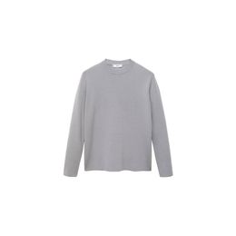Mango Man Pullover 'Luxus' Herren Größe M grau