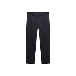 Mango Man Pleated Pants 'Nicco' male Blue size 44