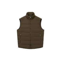 Mango Man Vest male Brown size XXL