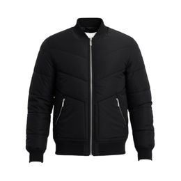 Ombre Jacke 'OM-JALP-0143' Herren Größe M schwarz