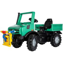 Rolly Toys Tretfahrzeug »rollyUnimog Forst« inkl. Seilwinde grün