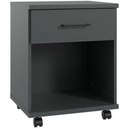 wimex Rollcontainer »Home Desk« mit 1 Schublade, 46cm breit, 58cm hoch Graphit