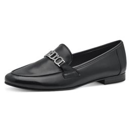 MARCO TOZZI by GMK Loafer, Blockabsatz, Slipper, Businessschuh mit Feel Me-Ausstattung schwarz 39 39 Schicker Slipper mit hübscher GUIDO-Schmuckspange