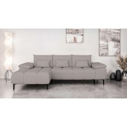 Home Affaire Ecksofa »DROMARA Schlafsofa mit Bettkasten, Maße: B/T/H 277/141/91 cm« L-Form mit Recamiere rechts/links bestellbar,...