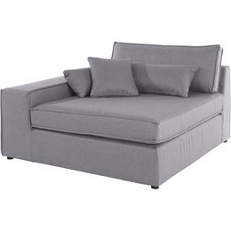 OTTO home Sofaelement &raquo;Enid&laquo; als Teil eines Modulsofas, fester Sitzkomfort grau Baumwollmix (60% Baumwolle/40% Leinen);Struktur fein (100% Polyester);