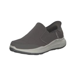 Skechers Slip On '232926' Herren Größe 48.5 dunkelgrau