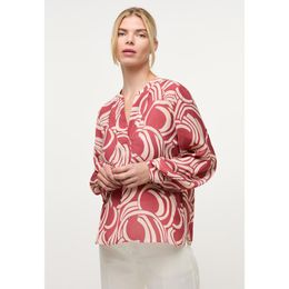 Eterna Longbluse &raquo;LOOSE FIT&laquo; rot 42 42 Steh-Kragen
