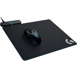 Logitech G Gaming Mauspad »Powerplay Wireless Charging System« schwarz GAMING-MAUSPADS AUS STOFF UND KUNSTSTOFF