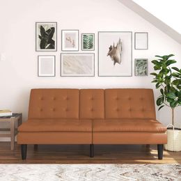 DOREL HOME Schlafsofa »MAINE, Kinosofa mit Relax- und Bettfunktion, 2 Getränkehalter, « Liegefläche 190 x 110 cm, Webstoff und Kunstleder cognac