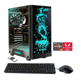 Hyrican PC &raquo;Rockstar 6737 AMD Ryzen 7 5700G Radeon Graphics 16GB DDR4 2TB SSD&laquo; Windows 11 schwarz inkl. Tastatur u. Maus, WLAN AC, ARGB-Beleuchtung...