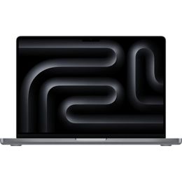 Apple Notebook »MacBook Pro 14''« 35, 97 cm / 14, 2 ′′ M3 10-Core GPU 512 GB SSD CTO Space Grau