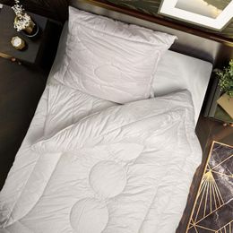 John Cotton Microfaserbettdecke &raquo;Magicline, Bettdecken 135x200 cm, 155x220 cm f&uuml;r Sommer und Winter&laquo; leicht F&uuml;llung Polyester 1 Stk. tlg....