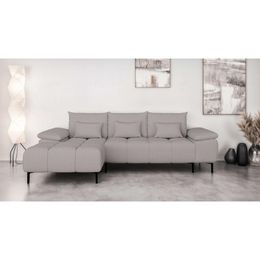Home Affaire Ecksofa »DROMARA Schlafsofa mit Bettkasten, Maße: B/T/H 277/141/91 cm« L-Form mit Recamiere rechts/links bestellbar,...