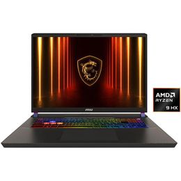 MSI Gaming-Notebook »Vector A16 HX A8WIG-015« 40, 6 cm / 16 ′′ AMD Ryzen 9 GeForceRTX5080 1.000 GB SSD Cosmos Grau