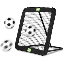 EXIT Rebounder »Kickback L« BxH: 124x124 cm, inkl. 2 Erdanker, ab 3 Jahren schwarz B/H/T: 124 cm x 124 cm Gewicht: 16 kg