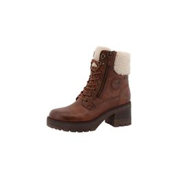 Mustang Lace-Up Ankle Boots 'Caro' female Brown size 40