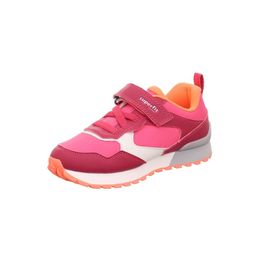 Superfit Sneaker 'DASH' Jungen Größe 34 pink / dunkelpink / weiß