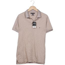 Tommy Hilfiger Poloshirt Herren Größe L Second Hand beige