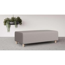 OTTO HOME Polsterhocker »Suyala« taupe