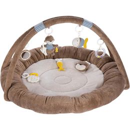 babyFEHN FEHN Baby Gym »Otter Theo, 3-D-Activity-Nest Otter« braun/sand