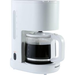 Hanseatic Filterkaffeemaschine »HCM125900WD« 1, 25 l Kaffeekanne Korbfilter 1x4 weiß