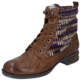 Josef Seibel Lace-Up Ankle Boots 'Sanja' female Brown size 41