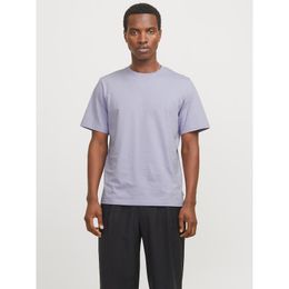 Jack & Jones JACK & JONES Rundhalsshirt »JJEORGANIC BASIC TEE SS O-NECK NOOS« mit Rundhalsausschnitt Languid Lavender XS XS Herren-T-Shirt von Jack & Jones