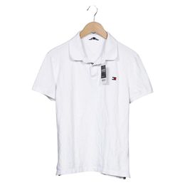 Tommy Hilfiger Poloshirt Herren Größe XL Second Hand weiß