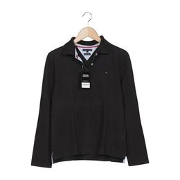Tommy Hilfiger Poloshirt Damen Größe L Second Hand schwarz