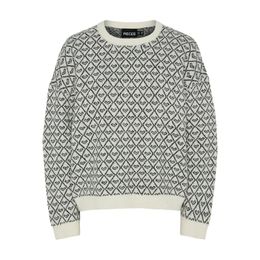 Pieces Rundhalspullover »PCNAVI LS O-NECK KNIT MM« Cloud Dancer AOP:Black Hearts M (38) M (38) Dieser stilvolle Pullover von Pieces überzeugt durch...