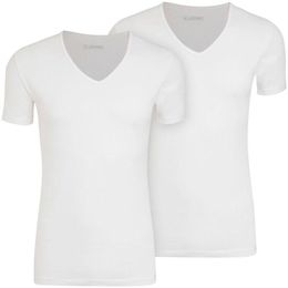Jockey Unterziehshirt »Cotton +« 2er Pack, in lockerer Passform weiß M M Klassisches Unterhemd für Herren von Jockey
