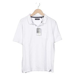 HECHTER PARIS Poloshirt Herren Gr&ouml;&szlig;e XL Second Hand wei&szlig;