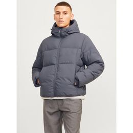 Jack & Jones JACK & JONES Steppjacke »JORVESTERBRO PUFFER JACKET AW24 SN« mit Kapuze Iron Gate L L Moderne Jacke von Jack & Jones