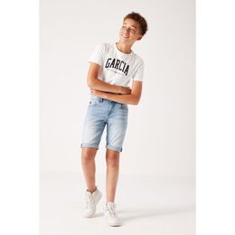 Garcia Jeansshorts »Tavio« mit Used-Effekten bleached 140 - N-Gr N-Gr 140 Coole Shorts von Garcia für BOYS