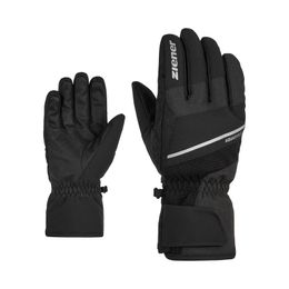 Ziener Skihandschuhe &raquo;GEZIM-Z AS glove man&laquo; black tec 10 10 atmungsaktive, wasser- und winddichte AQUASHIELD Membran