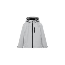 Mango Kids Jacke 'Hank' Jungen Gr&ouml;&szlig;e 128 grau / schwarz