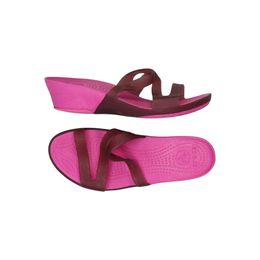 Crocs Sandalen Damen Gr&ouml;&szlig;e 35 Second Hand pink