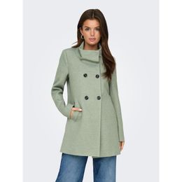 Only Damen Only Kurzmantel &raquo;ONLSEDONA LIFE SOPHIA DB COAT CC OTW&laquo; gr&uuml;n XS
