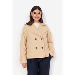soyaconcept Kurzjacke »SC-AMANDA 1« 8008 SAND M M SC-Amanda 1 ist eine feminine Jacke aus einer Mischung aus Baumwolle und Polyester